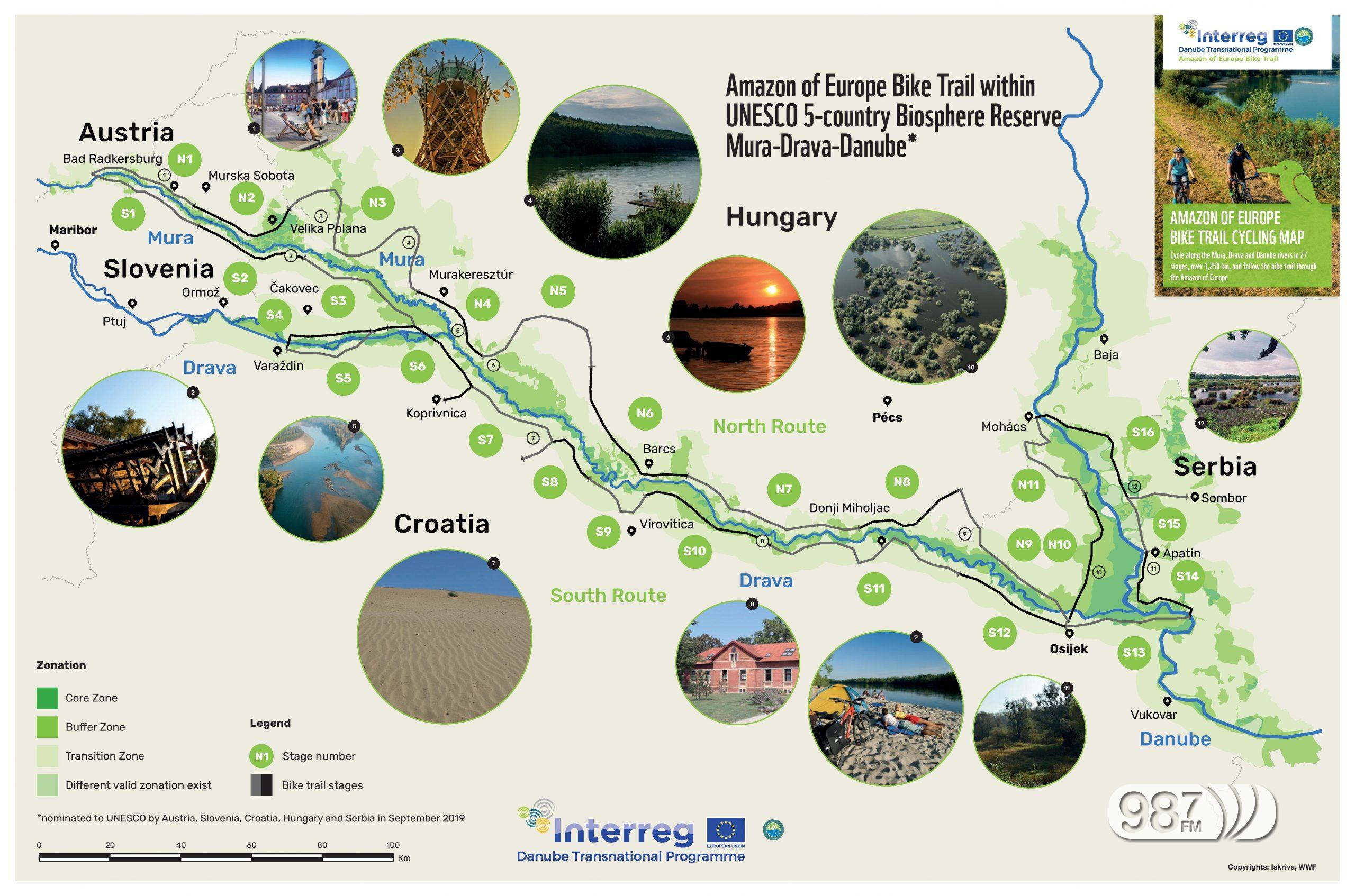 ОТКРИЈТЕ, ДОЖИВИТЕ И ВОЗИТЕ БИЦИКЛ КРОЗ ПРИРОДУ УЗ МУРУ, ДРАВУ И ДУНАВ ...