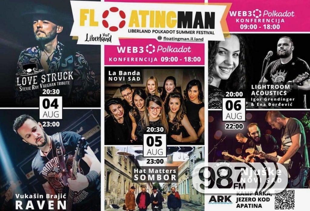 ПОЧИЊЕ "FLOATING MAN" ФЕСТИВАЛ - Radio Dunav