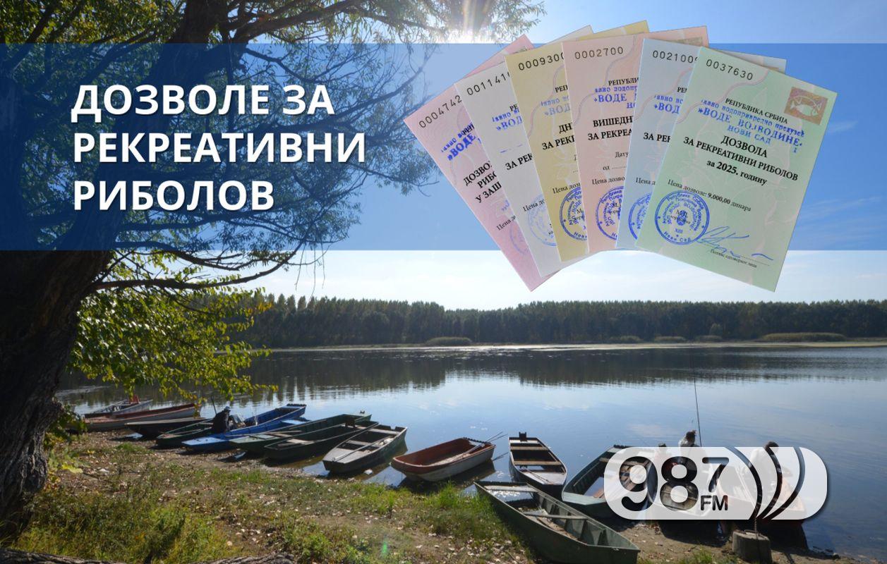 ДОЗВОЛЕ ЗА РЕКРЕАТИВНИ РИБОЛОВ - Radio Dunav